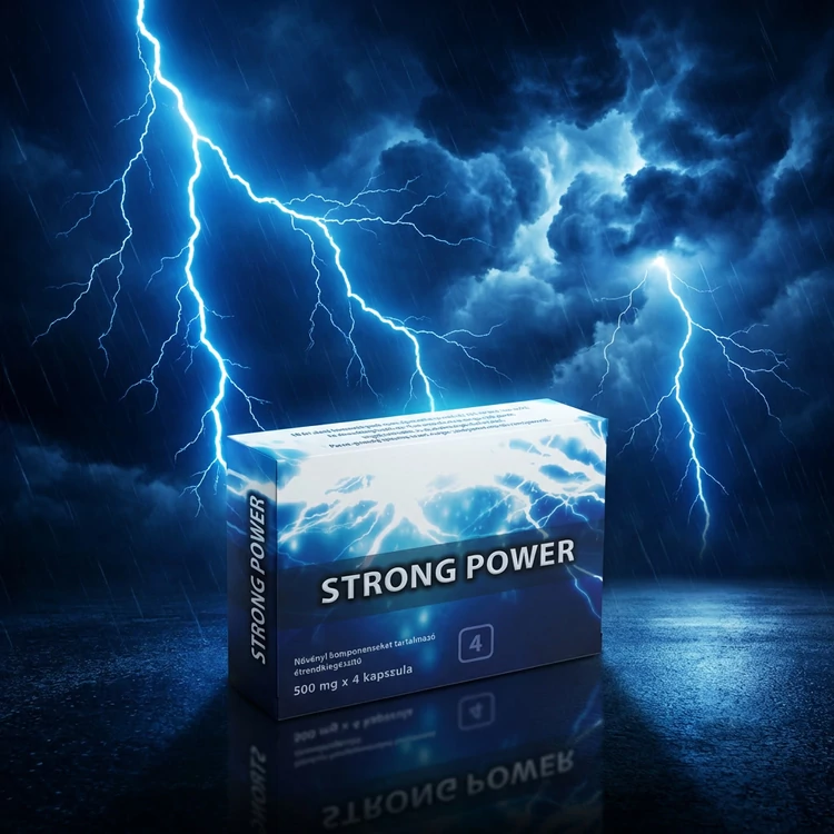 Strong Power – Férfiak számára készült potencianövelő kapszula